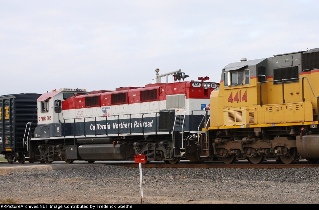 CFNR 505 moving South